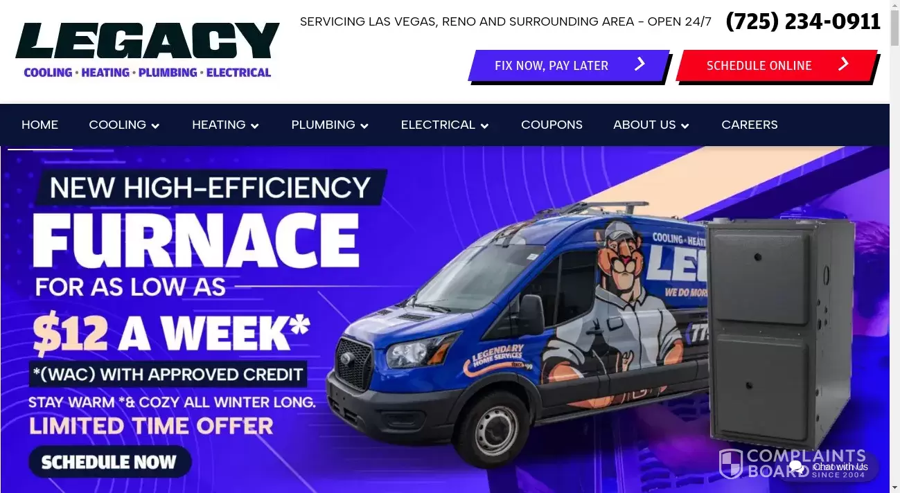 Legacy Air Homeowners Reviews 2024 – All You Need to Know | ComplaintsBoard