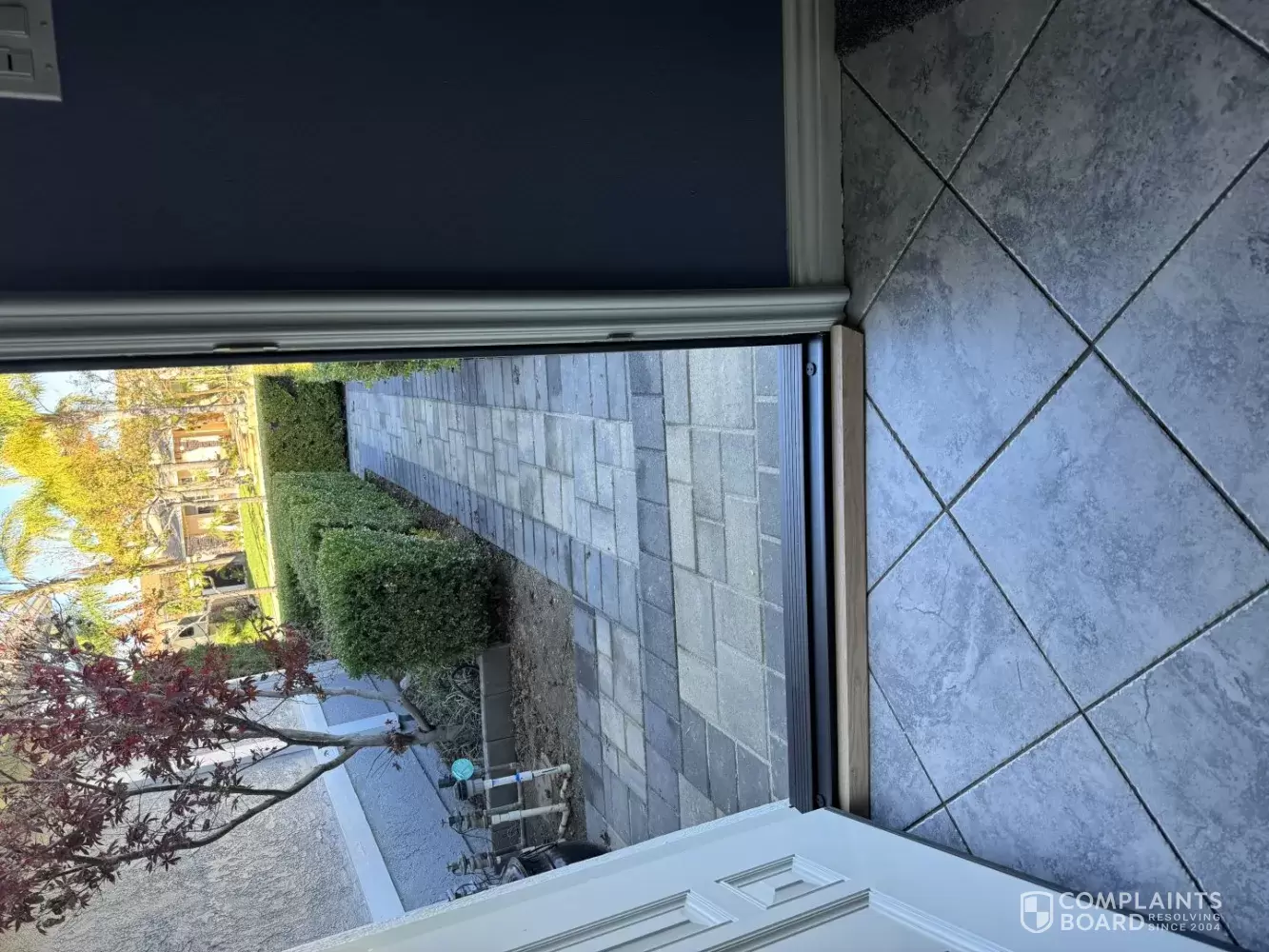 Renewal by Andersen Review: "New door installation. Order # 04450006 ...